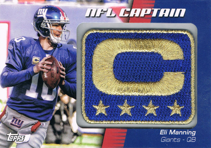 2012 Topps Football NFL Captain Patch Relic Cards Checklist and Guide