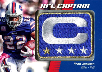2012 Topps Football NFL Captain Patch Relic Cards Checklist and Guide