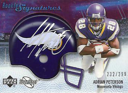 10 Best Adrian Peterson Rookie Cards to Collect