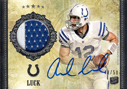 Andrew Luck Rookie Cards Checklist, Autographs, Gallery, Buying Guide