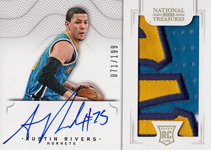 2012-13 Panini National Treasures Basketball Rookie Patch Autographs