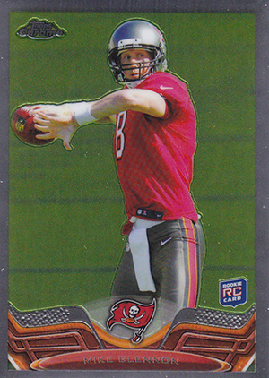 2013 Topps Chrome Football Variation Short Prints Guide