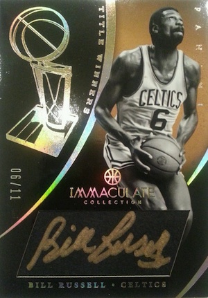 Top 10 Bill Russell Basketball Cards of All-Time