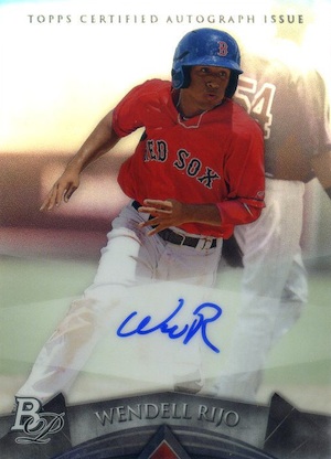 2014 Bowman Platinum Prospect Autographs Guide, Gallery, Checklist