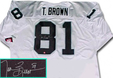 Tim Brown Cards and Autographed Memorabilia Guide