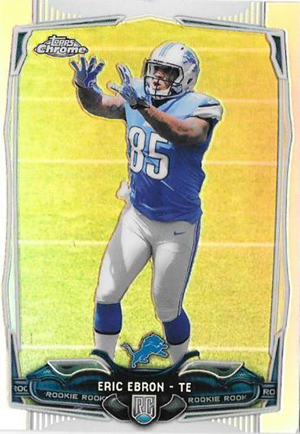 2014 Topps Chrome Football Variations Guide, Checklist