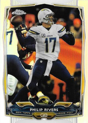 2014 Topps Chrome Football Variations Guide, Checklist