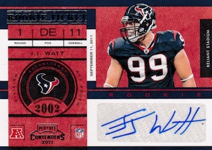 Top JJ Watt Rookie Cards