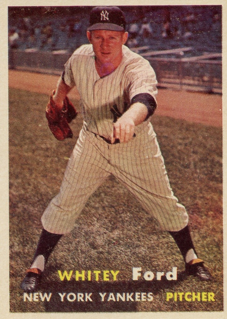 Top Whitey Ford Baseball Cards, Rookie Cards, Autographs