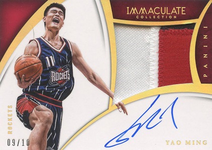 Top Yao Ming Basketball Cards, Rookie Cards, Autographs, Best, Valuable