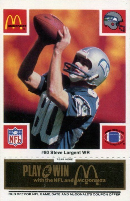 Top Steve Largent Football Cards, Rookies, Autographs, Inserts, Ranked