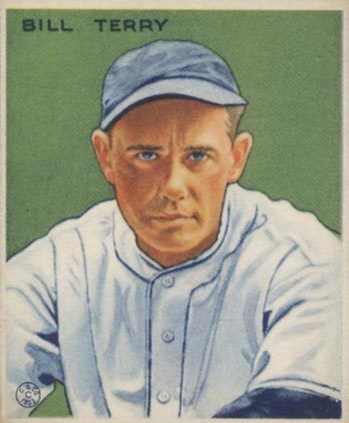 Top Bill Terry Baseball Cards, Vintage, Tobacco, Rookies, Best List