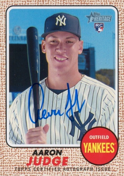 Aaron Judge Rookie Card Checklist, Top Prospect Cards, Best Autographs