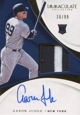 Aaron Judge Rookie Card Checklist, Top Prospects, Best Autographs