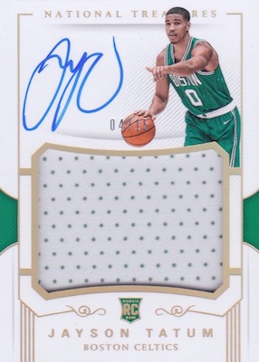 Jayson Tatum Rookie Card Guide, Top RC List, Best Autographs, Valuable