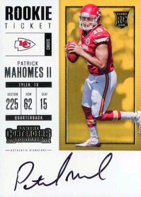 Patrick Mahomes Rookie Cards Guide, Top List, Best Autographs, Gallery