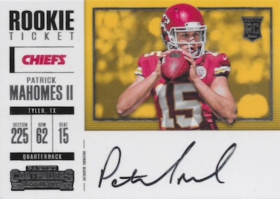 Patrick Mahomes Rookie Cards Guide, Top List, Best Autographs, Gallery