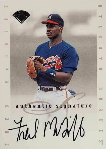 Top Fred McGriff Cards, Best Rookies & Autographs, Most Valuable List