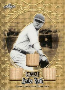 2019 Leaf Metal Babe Ruth Checklist, Relic Set Info, Boxes, Reviews, Date