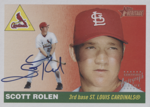 Top Scott Rolen Cards, Best Rookies, Autographs, Most Valuable List
