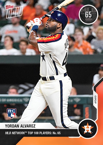 2020 Topps Now MLB Network Top 100 Checklist, Set Details, Autographs
