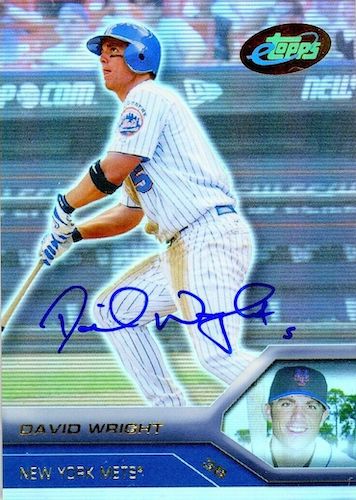 Top David Wright Cards, Best Rookies, Autographs, Most Valuable List
