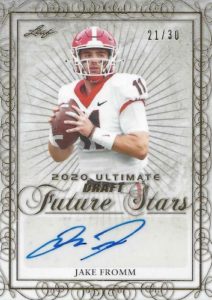 2020 Leaf Ultimate Draft Football Checklist, Set Info, Boxes, Reviews, Date