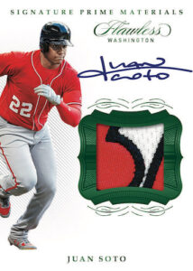 2020 Panini Flawless Baseball Checklist Details, Set Info, Boxes, Date