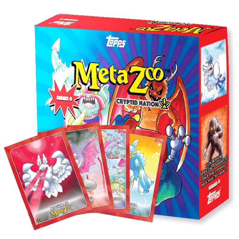2021 Topps MetaZoo Cryptid Nation Series Checklist, Set Details, Box Info
