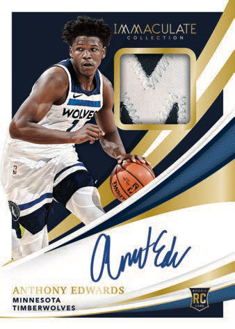 2020-21 Panini Immaculate Collection Basketball Checklist, Boxes