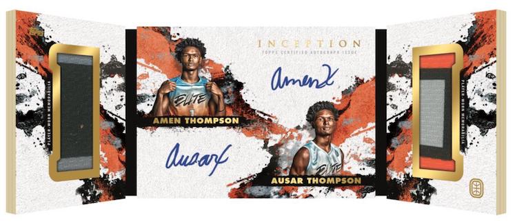 2021-22 Topps Inception OTE Overtime Elite Basketball Checklist, Set Info