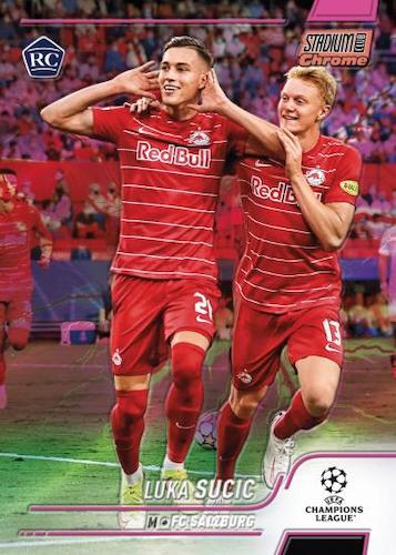 2021-22 Topps Stadium Club Chrome UEFA Champions Checklist