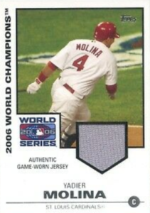 Top Yadier Molina Cards List, Rookies, Autographs, Most Valuable