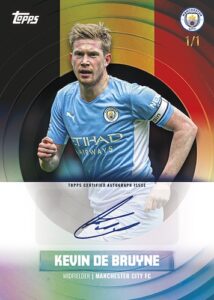 2021-22 Topps Manchester City Team Set Checklist, Info, Boxes