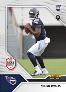 2022 Panini Instant NFLPA Rookie Premiere Checklist, Details, Buy