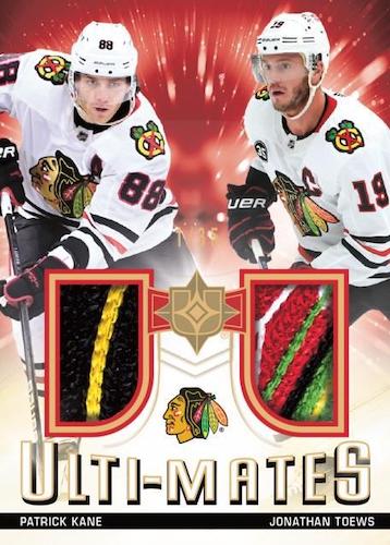 2021-22 Ultimate Collection Hockey Checklist, Set Details, Box Odds, Date