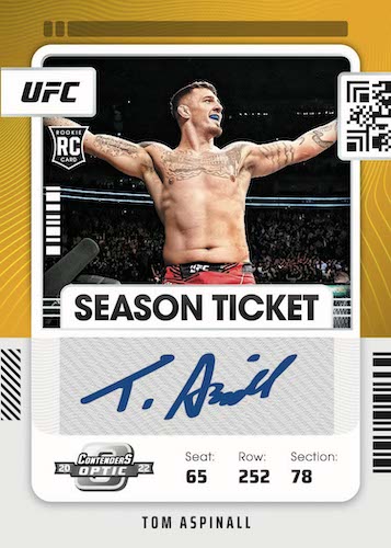 2022 Panini Chronicles UFC Checklist, Set Info, Boxes, Reviews