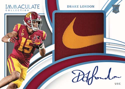 2022 Immaculate Collection Collegiate Football Checklist, Set Info