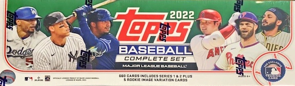 2022 Topps Baseball Complete Factory Set Checklist, Exclusives