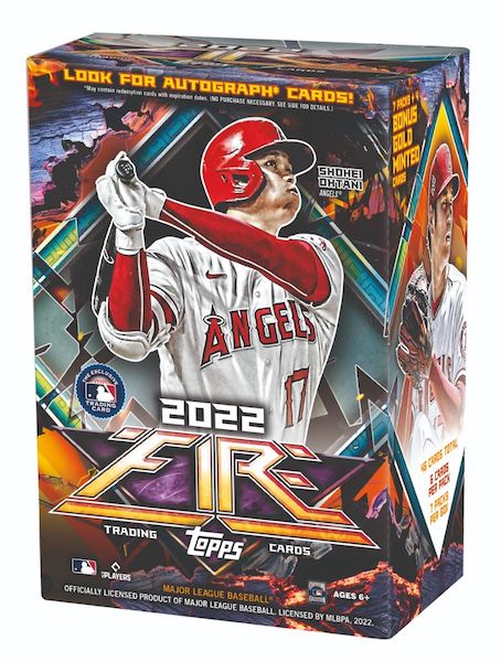 2022 Topps Fire Baseball Checklist, Set Info, Buy Boxes, Reviews